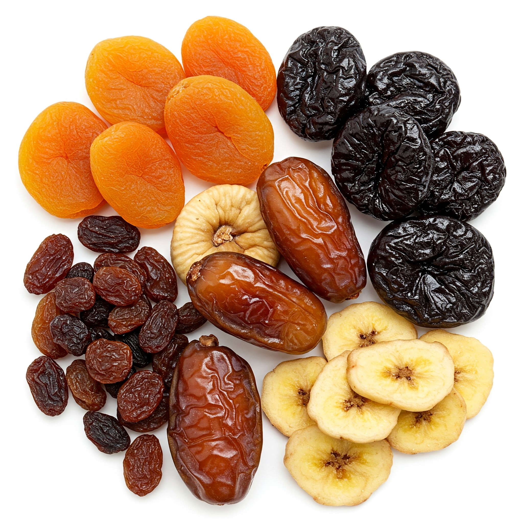 Les fruits secs (faible en lipides) - Tendances-FOOD